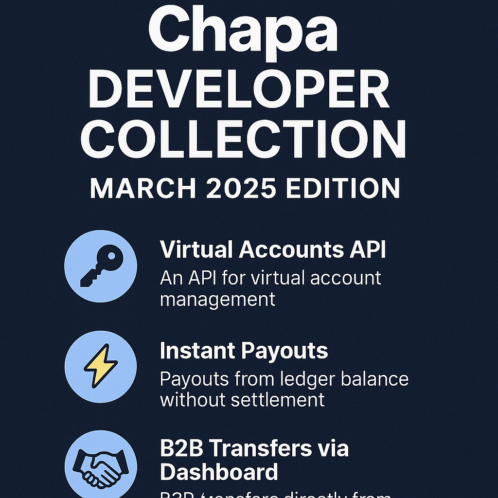 Chapa Developer Collection – March Edition